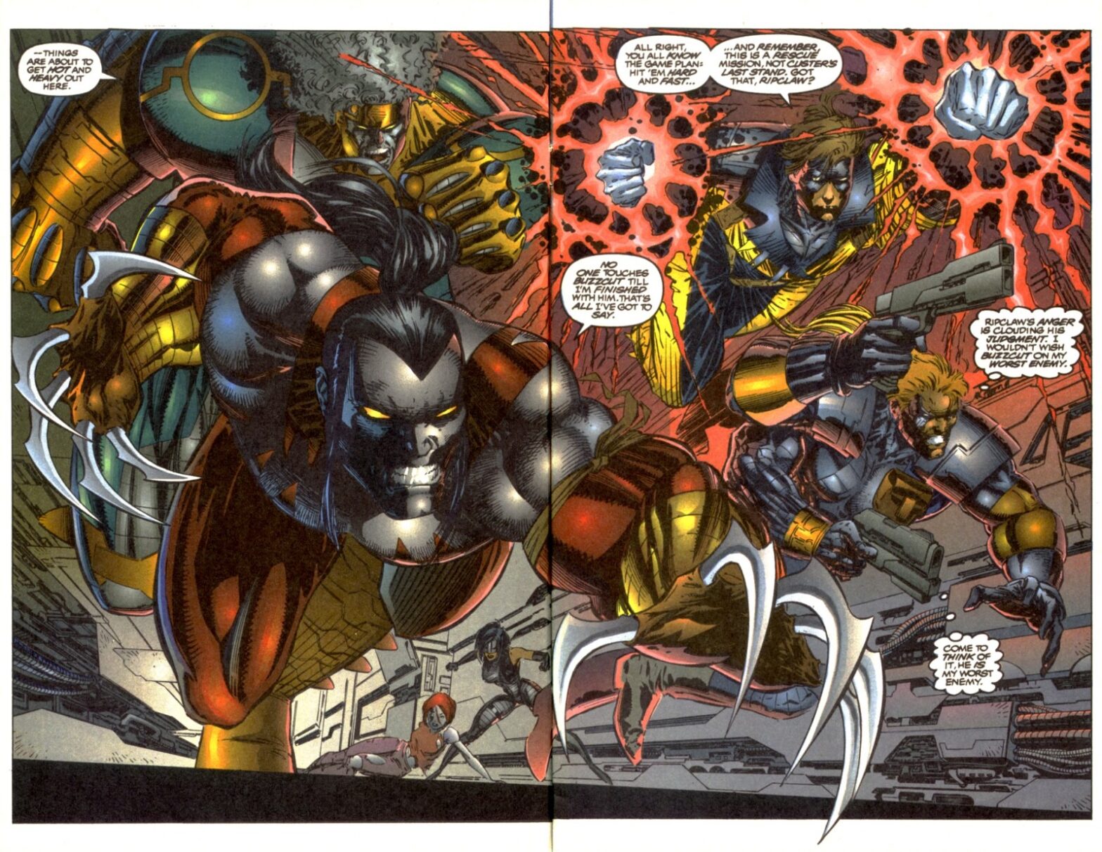 Cyber Force, os mutantes cyborgs da Image Comics