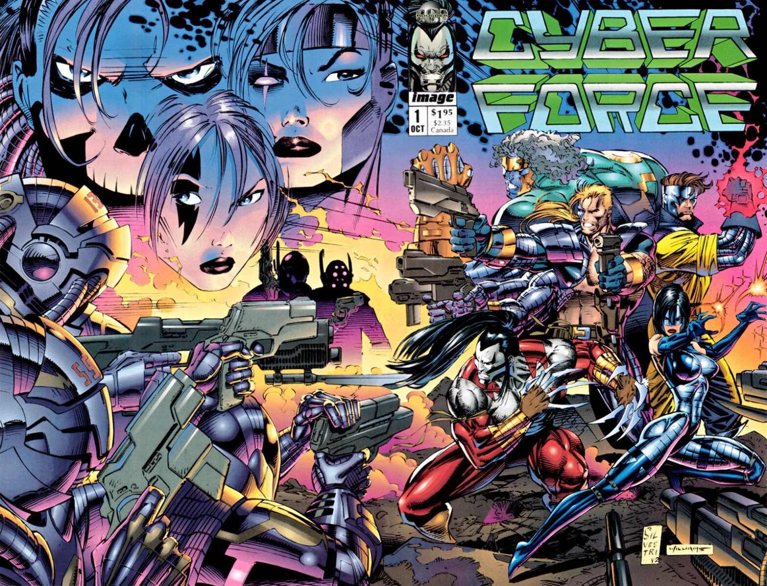 Cyber Force, os mutantes cyborgs da Image Comics