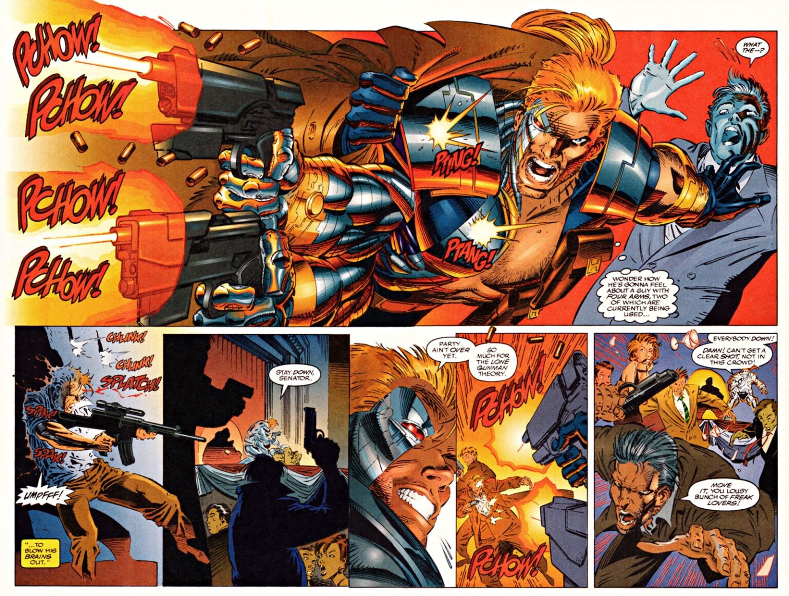 Cyber Force, os mutantes cyborgs da Image Comics